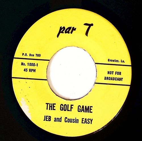 JEB AND COUSIN EASY THE GOLF GAME/EMAG FLOG EHT PAR T VINYL 45 81-82 | eBay