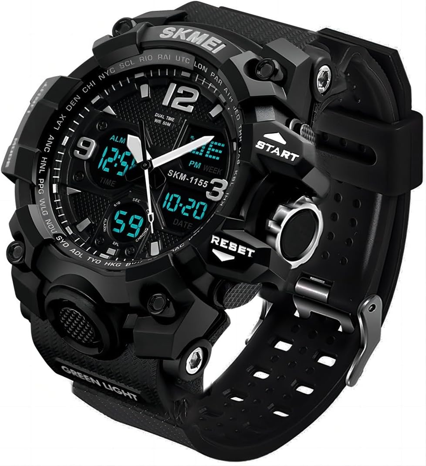 Reloj Para Hombre Relojes De Cuarzo Reloj Militar Digital Deportivo De ...