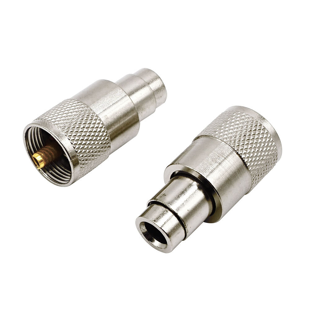 10x PL259 Male Plugs Connectors for 6mm Cable (e.g. RG58 / COAX) Set UK ...