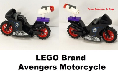 LEGO Avengers Motorcycle FREE REAR Cannon Shooting Cap Lightning 2016 ...