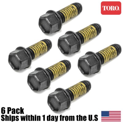 6PK Genuine OEM Toro Taptite Screw 95-1726 Lawn Boy Toro 20012 20110 ...