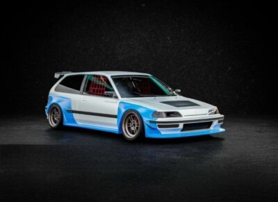 Fits 88-91' Honda Civic EF Hatchback FRP Wide Bodykit | eBay