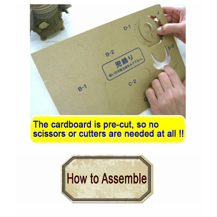 【Craft Samurai】DIY Cardboard Kit – Complete Set of 34 Legendary ...