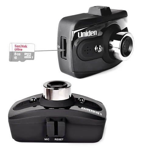 UNIDEN Dash Cam Car Camera 1080P HD Video Wide Angle Dashboard Mount ...