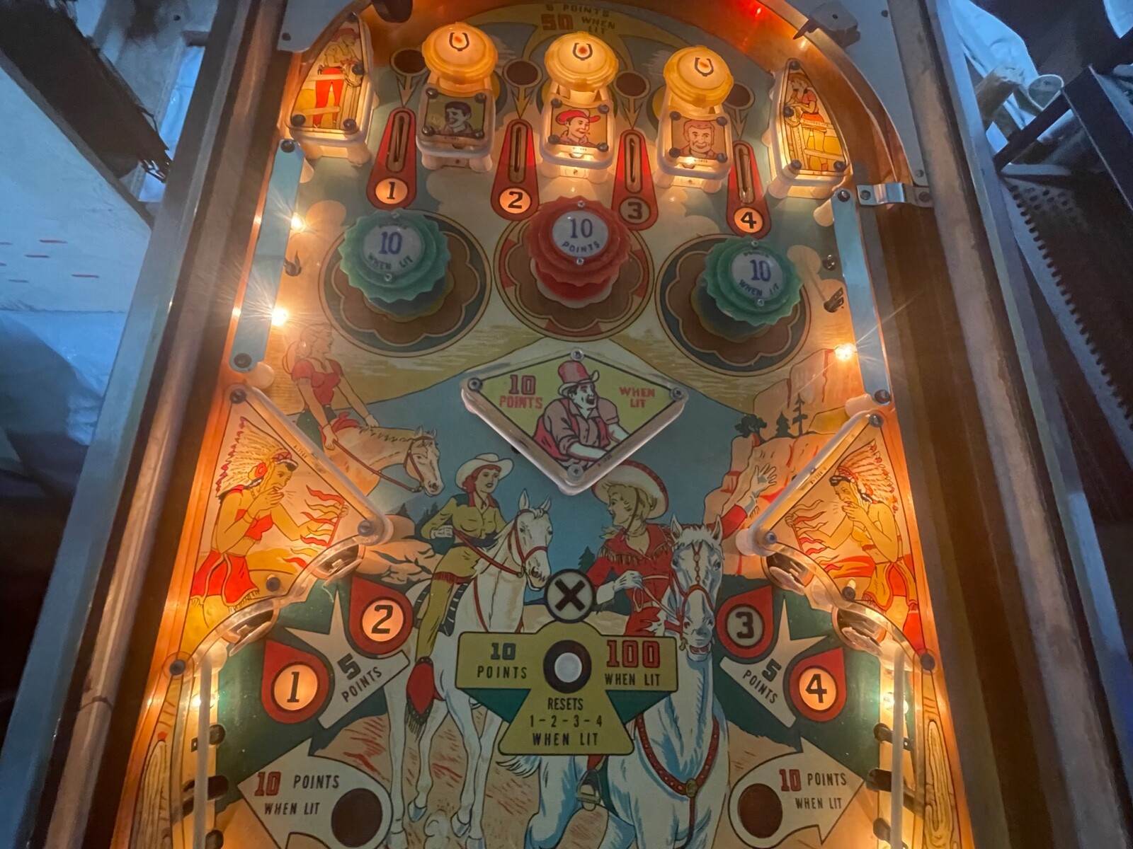1964 Gottlieb Bonanza Pinball Machine | eBay