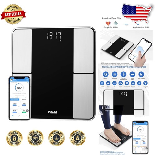 Digital Body Composition Scale with Clear LED Display - Family-Friendly ...