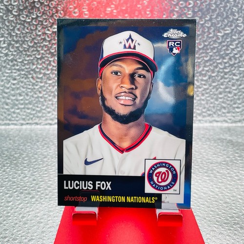 2022 Topps Chrome Platinum Anniversary #476 Lucius Fox Rookie | eBay