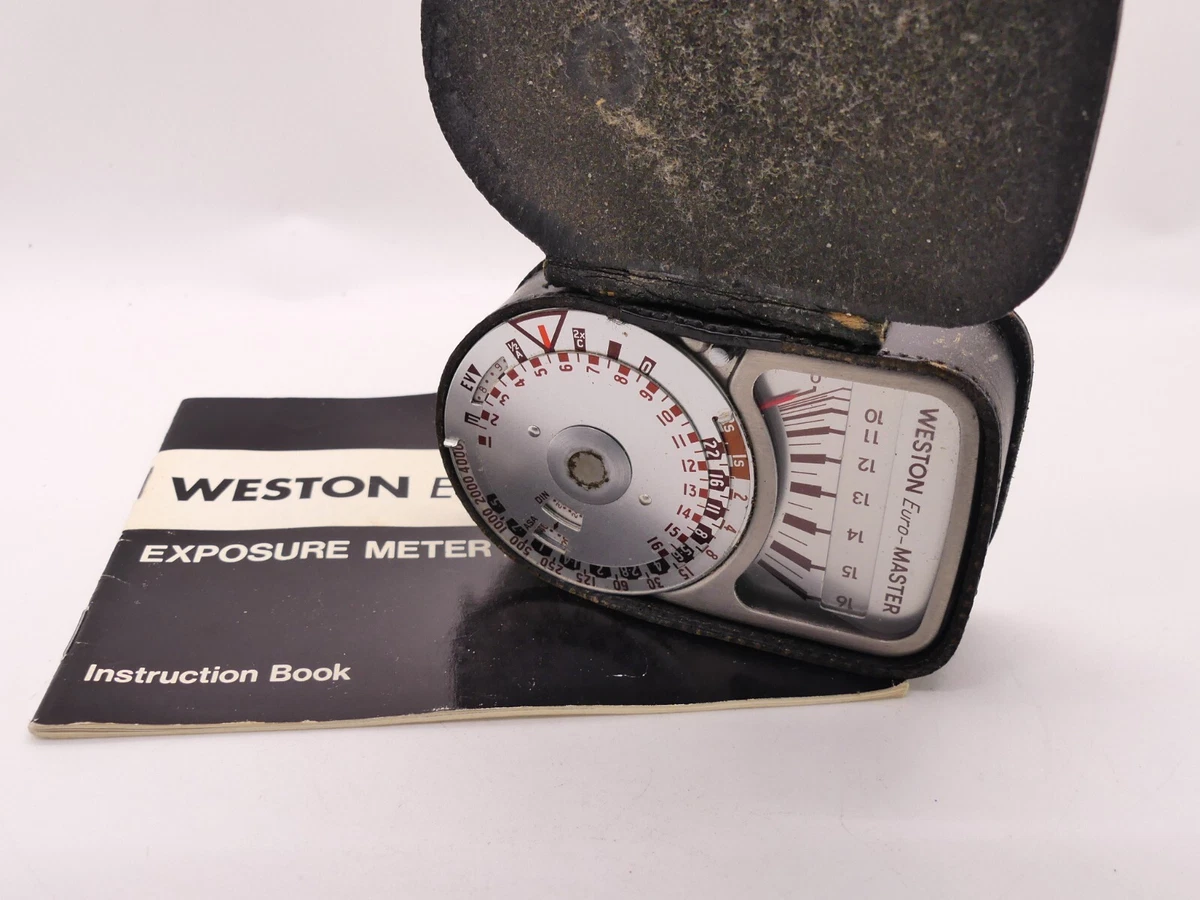 Weston Euro Master Light Meter Manual | Shelly Lighting