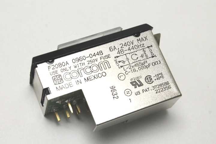CORCOM F2080A 0960-0448 w301&ag 250V fuse 6A 240V MAx new part Quantity ...