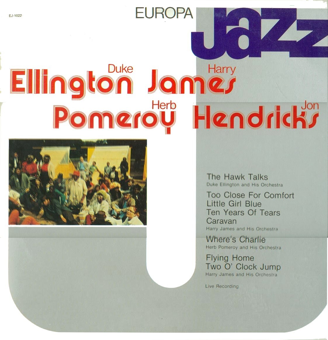 Duke Ellington, Harry James, Herb Pomeroy (1981) Vinyl Record Europa ...