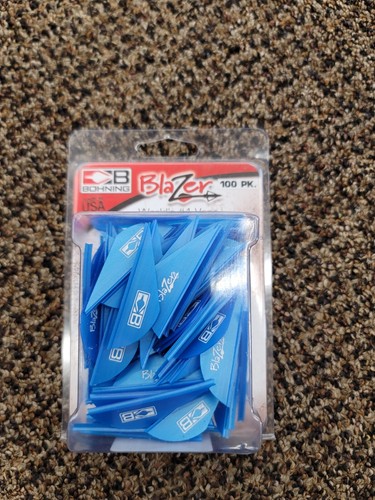 Bohning 2" Blazer Vanes, 100 Pk. Satin Blue | eBay