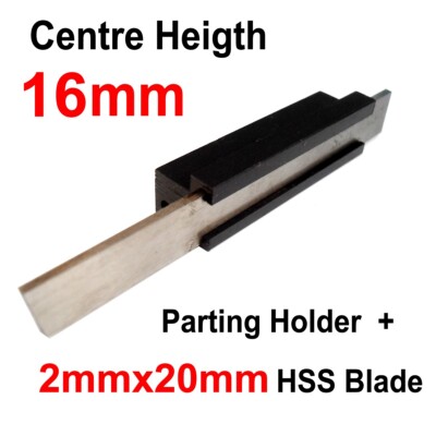 16mm 5/8" T Type Extra Long Parting Off Slotting Lathe Tool Holder ...