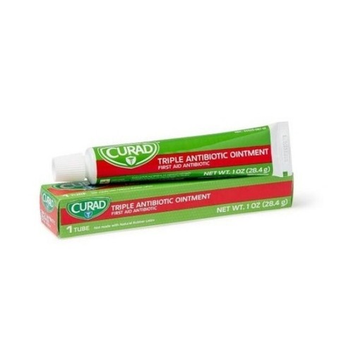 CURAD Triple Antibiotic Ointment - 1 oz. Tube - 2 PACK - Date 01/2024 ...