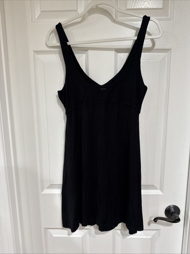 Volcom Women's Small (4/6) Modal Short Tank Dress Black EUC | eBay