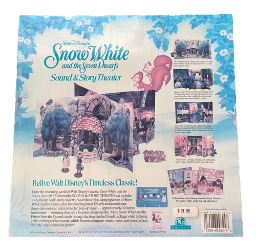 Disney Snow White And The Seven Dwarves Sound & Story Theater | eBay