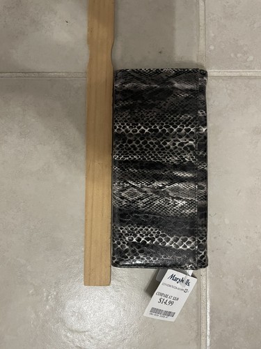 Jessica Simpson Zipper/Snap Snake Print Wallet | eBay