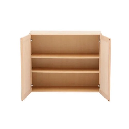 Easthaven Assembled 36x30x12 Frameless Wall Cabinet in Unfin Beech ...