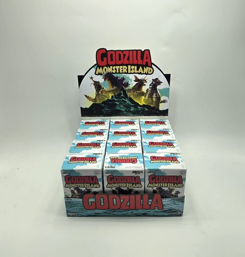 Super 7 Godzilla ReAction Monster Island Blind Box Case Of 12 All 12 ...