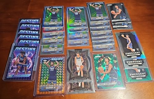 Terrence Shannon Jr 31 Card Rookie Lot-Prizm, Topps Chrome, Select ...