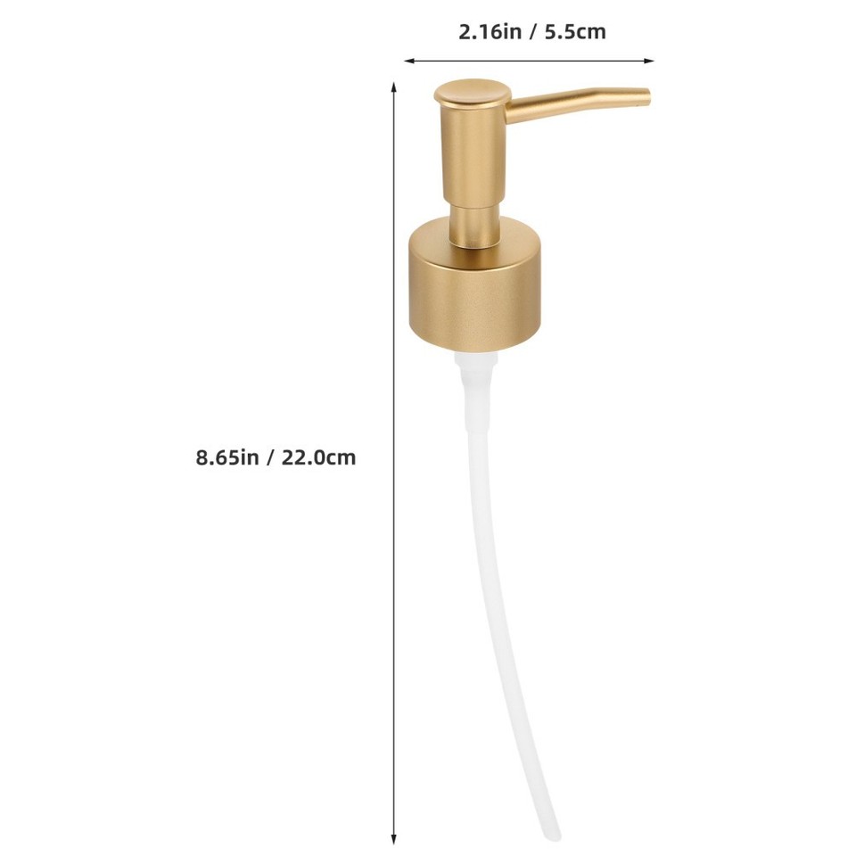 5 Pcs Dispenser Pump for Bottles Plastic Shampoo Head Hand Wash Top ...