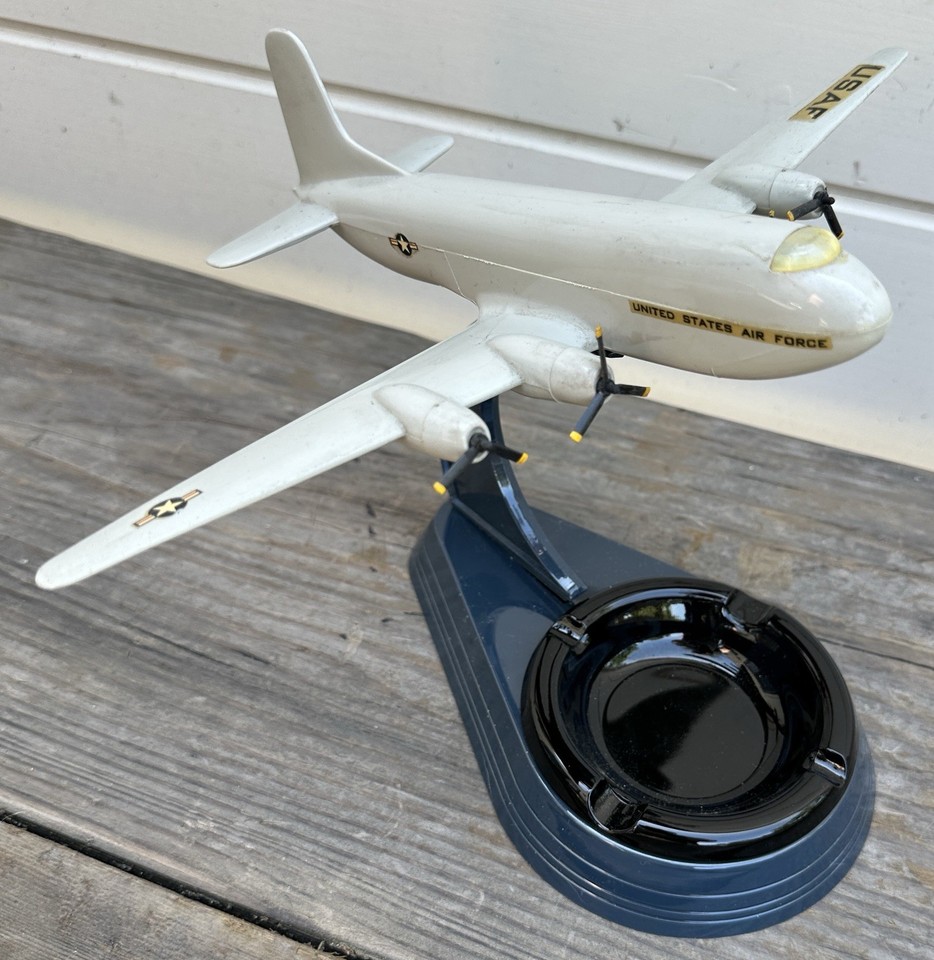 Vintage 1950s Allyn Douglas C-124 Airplane Desk Model With Allyn ...