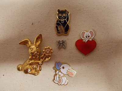 CUTE ANIMAL Lapel pins & Hat Pins or Tie Tacs #3 | eBay