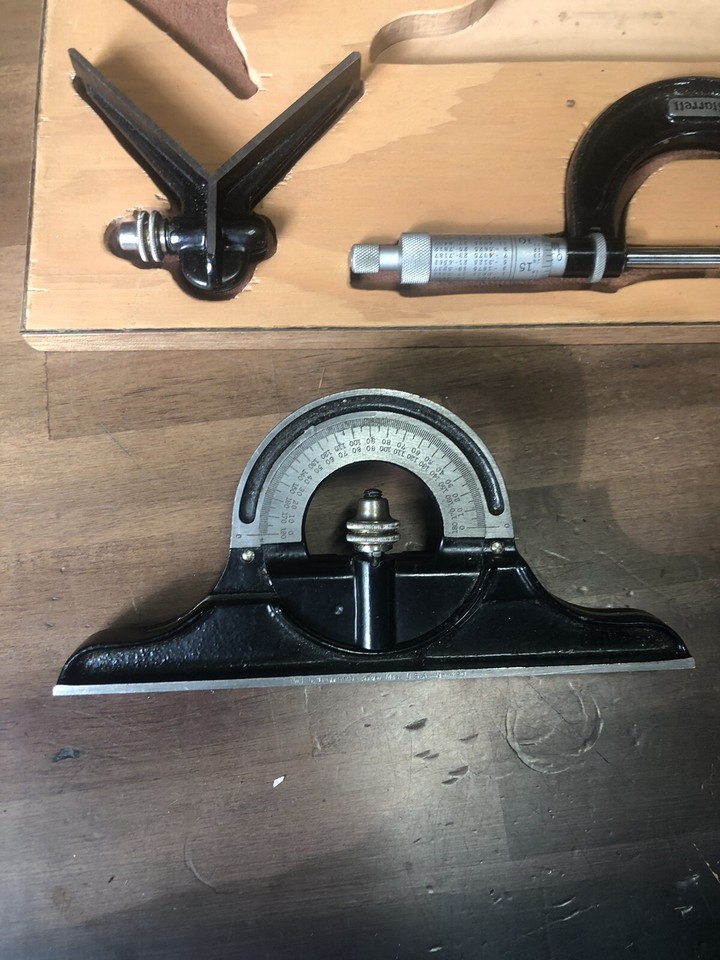 Starrett Set of 436-2 & 490 Friction Thimble Outside Micrometer | eBay