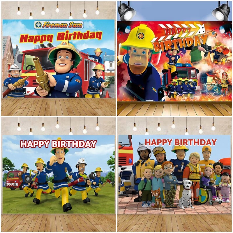 Fireman Sam Birthday Invitations Fire Fighter Birthday Invitation