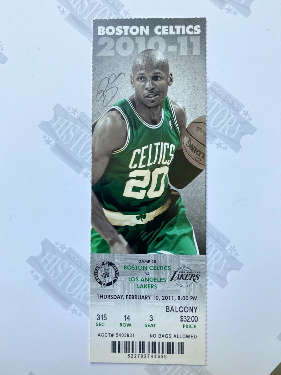 Ray Allen 3 Pointer Celtics