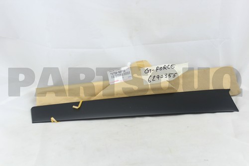 7575660030 Genuine Toyota MOULDING, FRONT DOOR WINDOW FRAME, REAR LH ...