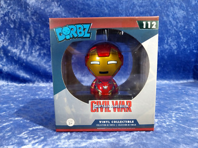Dorbz Marvel Civil War Series 112 MIB Iron Man Vinyl Sugar 2016 | eBay ...