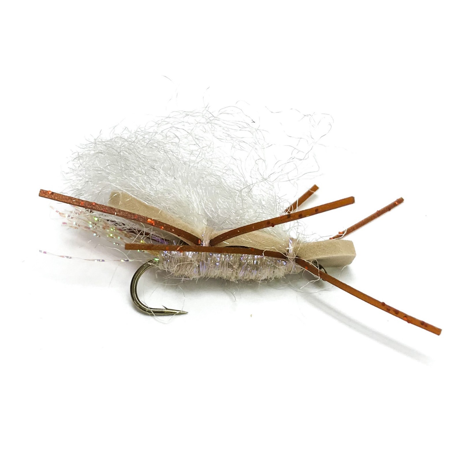Four (4) Flies - UV2 Chubby Chernobyl Ant - Tan | eBay