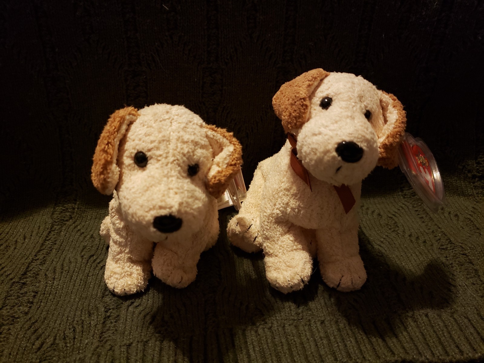 Ty Beanie Baby Lot of 2 Rufus the Dog one with Canadian tags | eBay