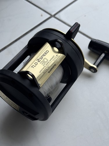 Shimano TLD 30 2-Speed Fishing Reel - Big Game Fishing - Japan Made | eBay