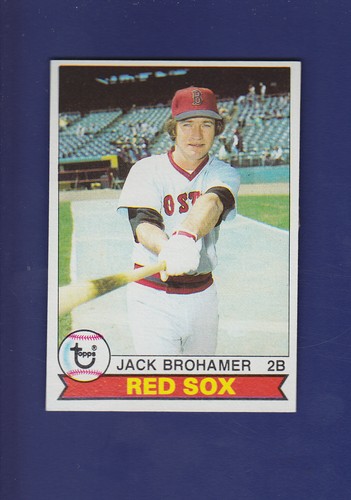 Jack Brohamer 1979 TOPPS MLB Baseball #63 (NM+) Boston Red Sox | eBay