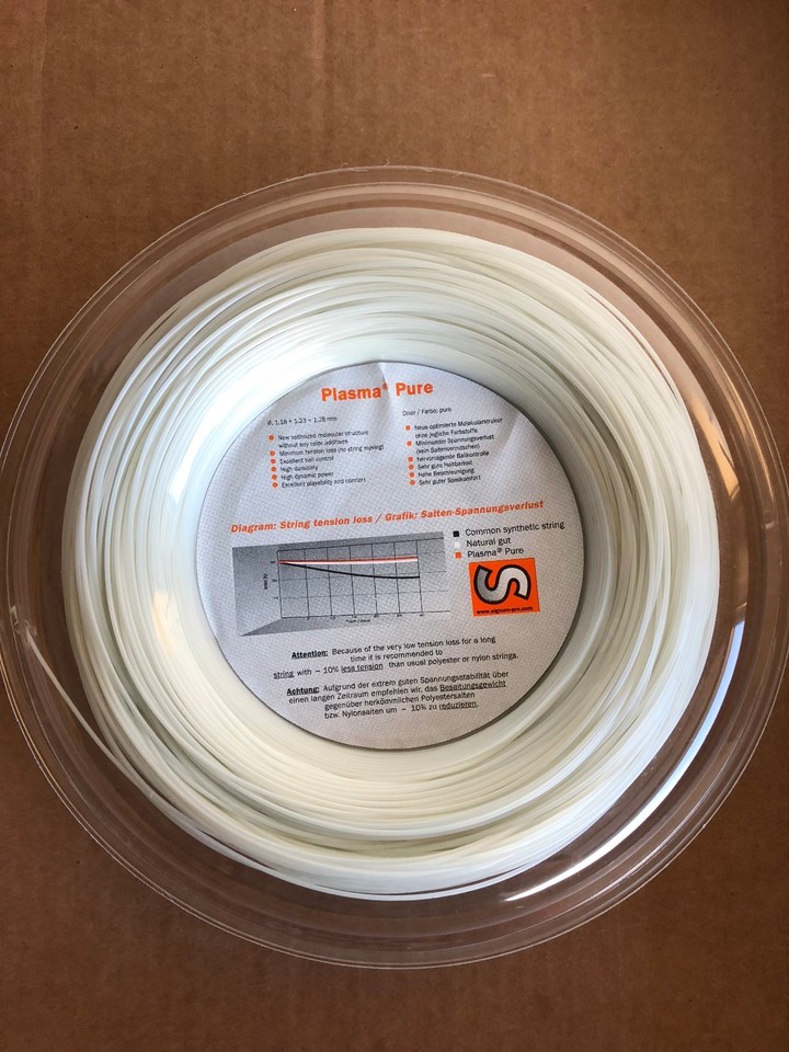 Signum Pro Poly Plasma Pure 1.18mm Co-Poly Tennis String(660ft.) | eBay
