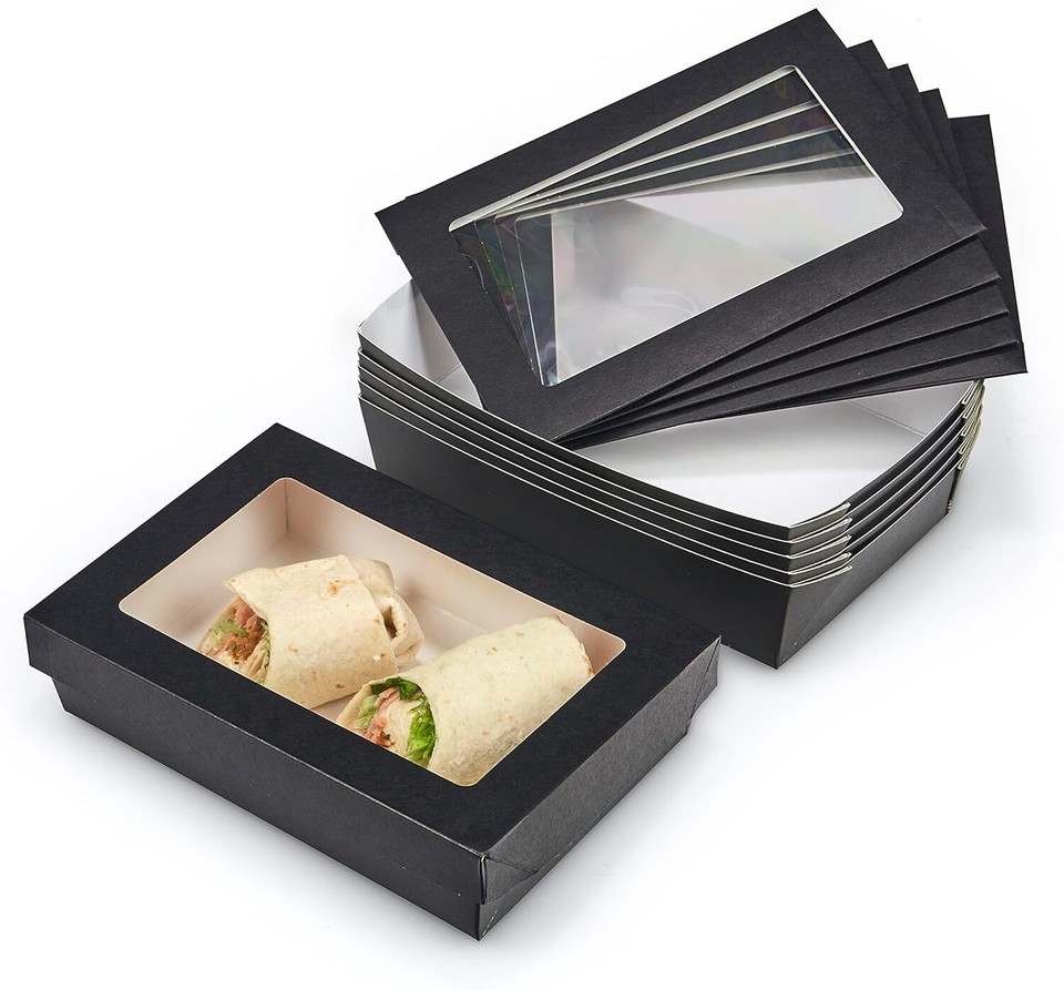 Window Gift Boxes with Window Cardboard Birthday Box Wedding Wrapping ...