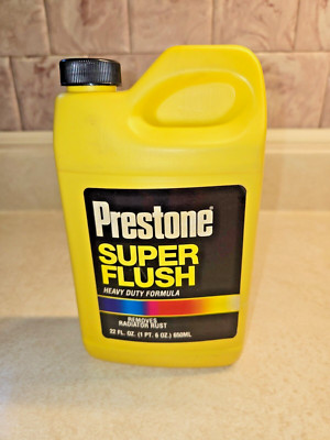 Prestone Super Flush - Heavy Duty Formula - 22 FL. Oz. "Removes ...
