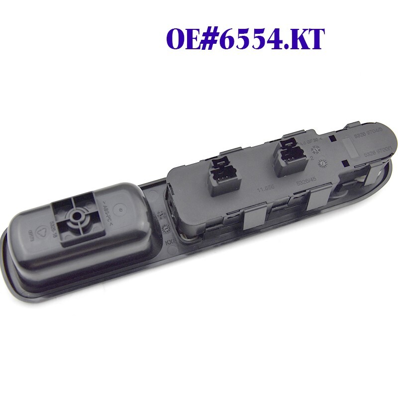 Electric Master Power Window Control Switch 6554.KT For Peugeot 307 07 ...