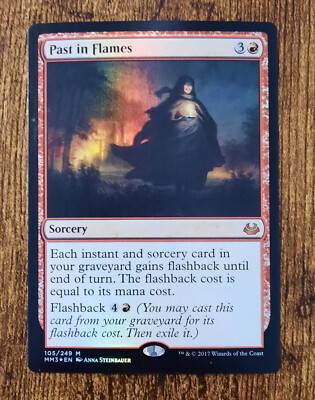 MTG Past in Flames FOIL Modern Masters 2017 Mythic Rare CARD #105 NM | eBay