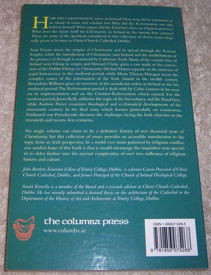 Two Thousand Years of Christianity and Ireland John Bartlett & Stuart ...