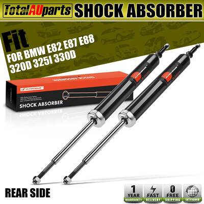 2x Rear Shock Absorbers BMW E82 E87 E88 E92 118d 120d 120i 335i 125i ...