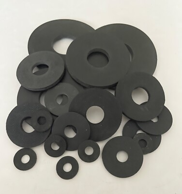 RUBBER PENNY WASHERS M5 M6 M8 M10 M12 M16 M20 | eBay UK
