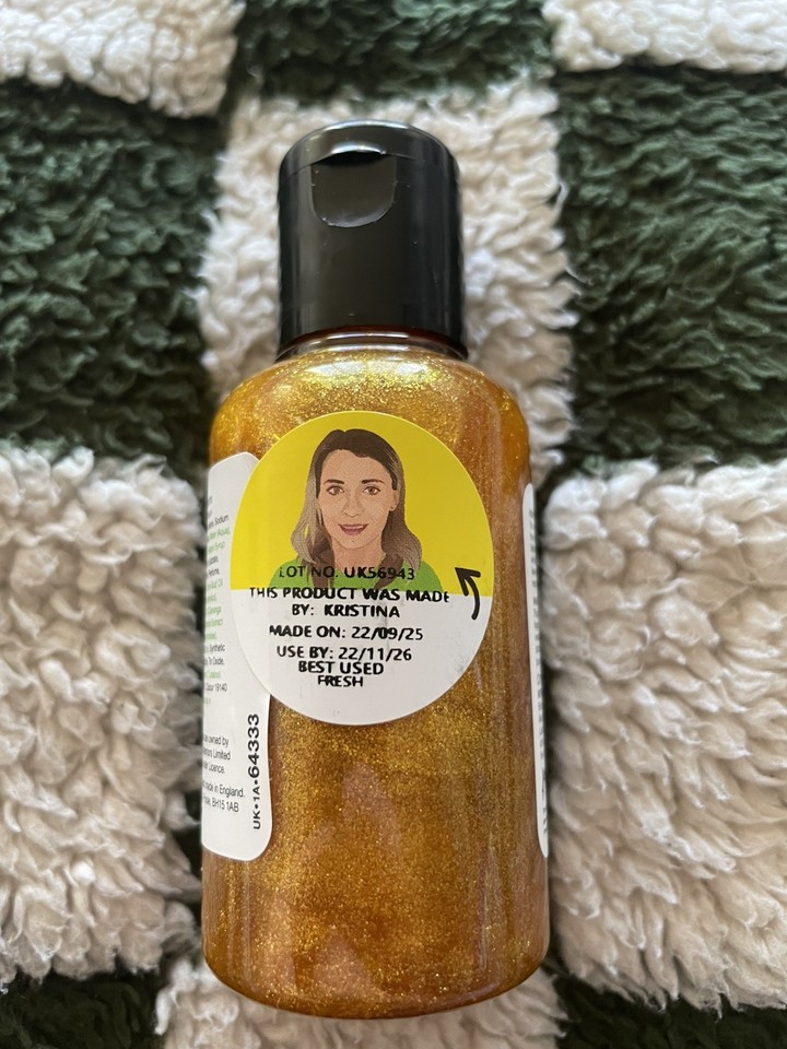 Lush Yog Nog Shower Gel 70g Brand New Christmas Limited Edition Xmas ...