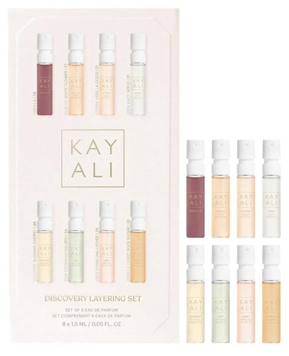 New KAYALI Discovery Perfume Layering Set Sample Spray 8X1.5 ml/0.05 oz ...