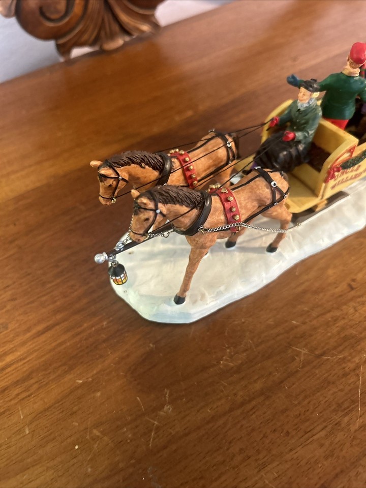 LEMAX Christmas Village Uncle Willard's SINGIN’ SLEIGH RIDE | eBay