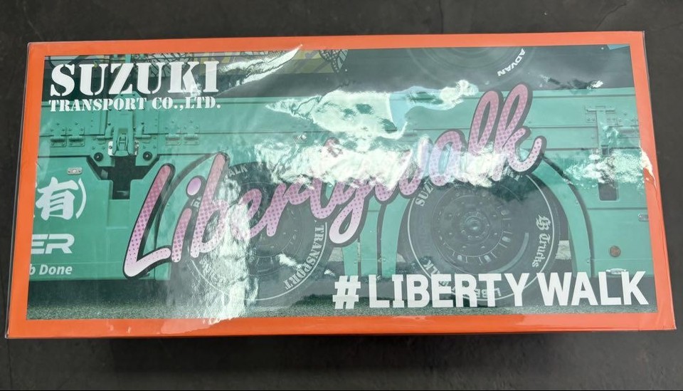 Limited Edition Gcd 1/64 Mitsubishi Fuso Super Great Liberty Walk Truck ...