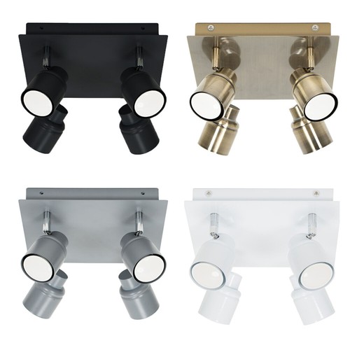 Spotlight Ceiling Light Bathroom Fitting Spot Lights Adjustable 4 Way ...