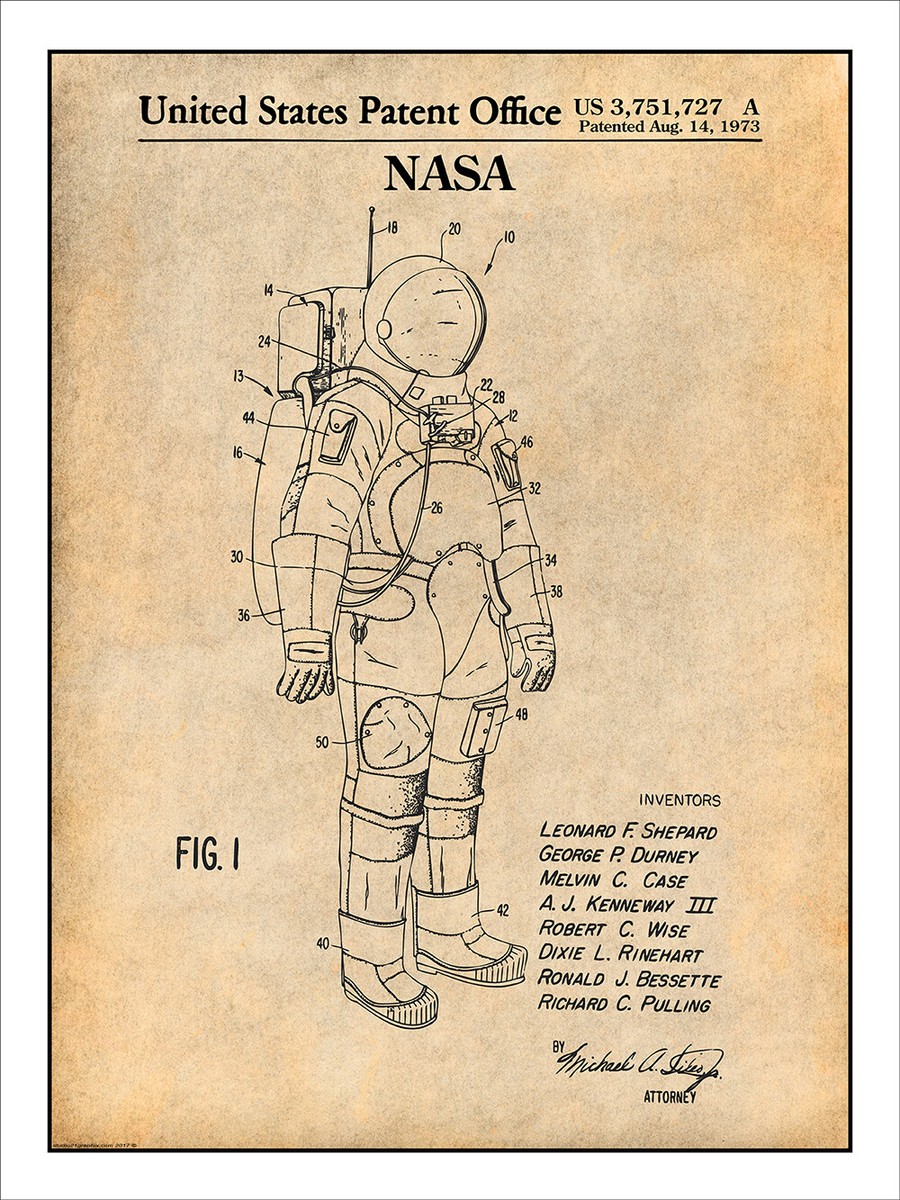 Space Suit Patent Mypatentprints