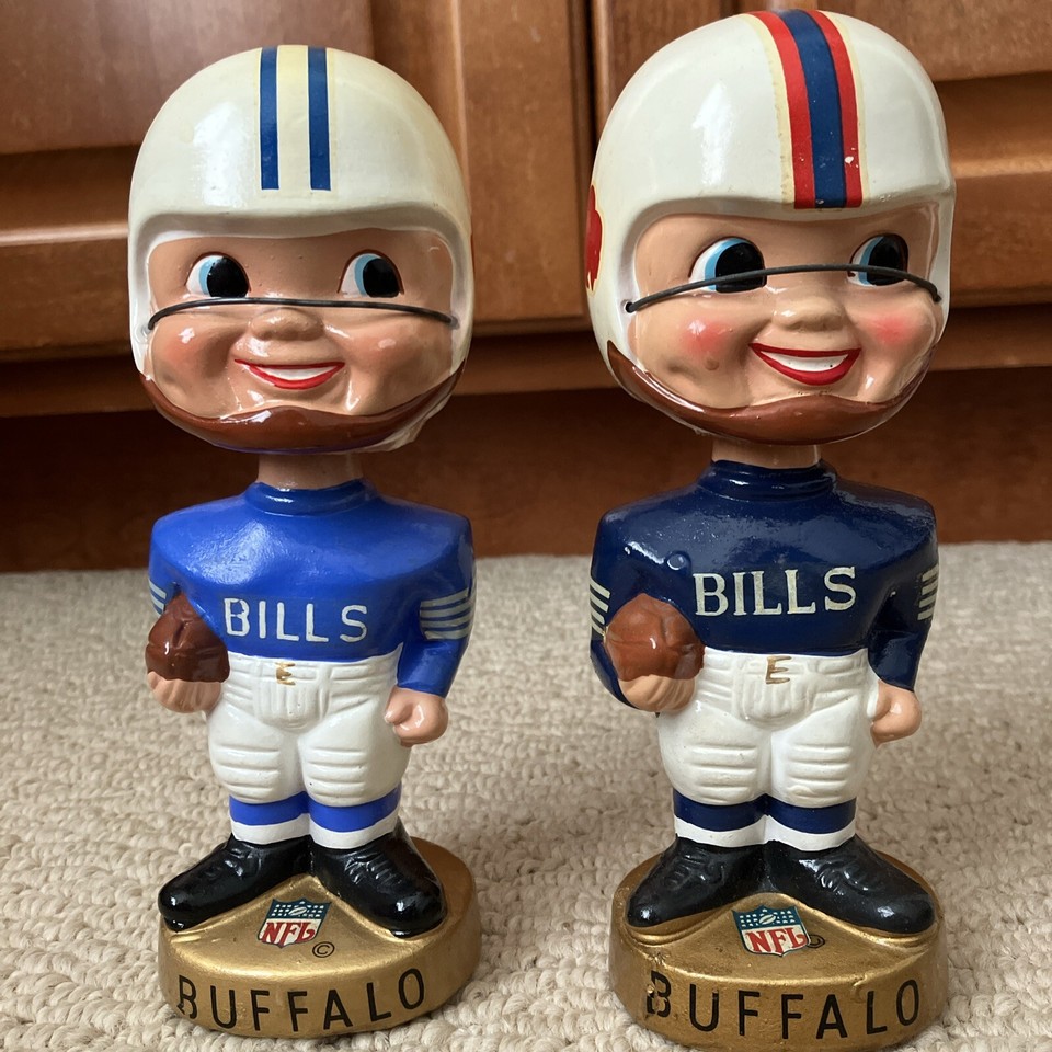 Buffalo Bills AFL Earpad Toes Up 1960 1965 Vintage Bobblehead NFL ...